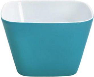 Kahla 206010A72216C Pronto Colore kleine Schale eckig 6x6 cm ocean green|t&uuml;rkises Sch&auml;lchen aus Porzellan