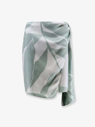 Max Mara Mxmstrano silk pareo skirt - MAX MARA - gender_Woman