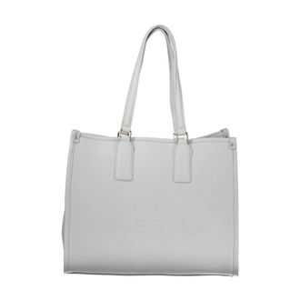 Valentino Polyethylen Strukturierte Handtasche - - Bags - Damen - Blau - ONE SIZE