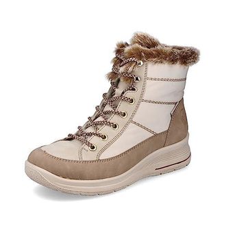 Rieker Femme Bottes L7742, Dame Bottes dhiver,Hydrofuge,riekerTEX,Bottes dhiver,Bottes en Fourrure,fourr&eacute;,Chaude,Beige (Beige / 62),39 EU / 6 UK