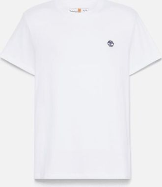 Timberland Dunstan River Kurzarm-T-Shirt f&uuml;r Herren in Wei&szlig;, Herren, Wei&szlig;, Gr&ouml;&szlig;e