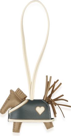 Herm&egrave;s Herm&egrave;s Mangrove Milo Lambskin Grigri Rodeo Robeo Coeur PM