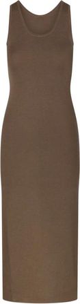 Max Mara Femme, Robes, Brun, Taille: 36 FR Aceri Knitted Dress