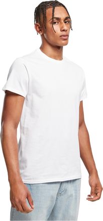 Build Your Brand Mens Merch T-Shirt, White, XS