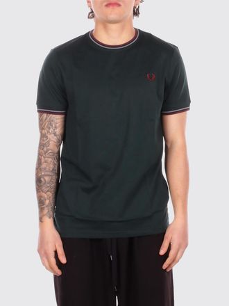 Fred Perry T-Shirt Herren Farbe Gr&uuml;n