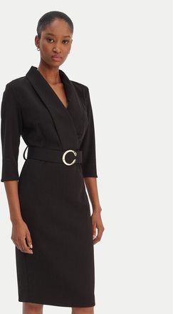 Rinascimento Rinascimento Coctailkleid CFC0126777003 Schwarz Slim Fit