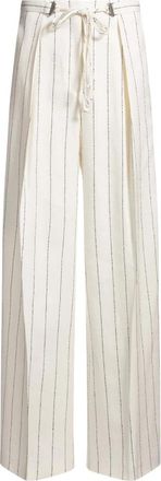 HUGO BOSS Weite Hose - - Trousers - Damen - Wei&szlig; - 2XL