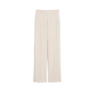 Max Mara Femme, Pantalons, Rose, Taille: 40 FR Wide Pantalons