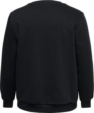 Only Carmakoma Sweatshirt CARXMAS SNOW LS O-NECK SWEAT SWT Baumwollmischung, regular fit