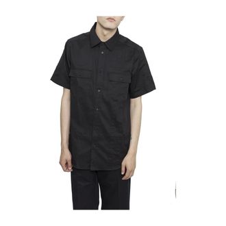 Alexander Wang Homme, Chemises, Noir, Taille: XS Chemise en coton m / m