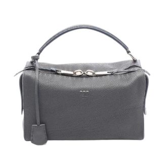 Fendi Pre-owned Selleria Rey Leather Handbag - - Pre-owned - Damen - Grau - ONE SIZE