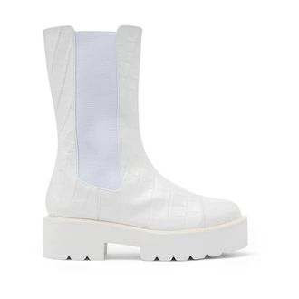 Stuart Weitzman Presley Ultralift Stiefelette - - Shoes - Damen - Wei&szlig; - 37 EU