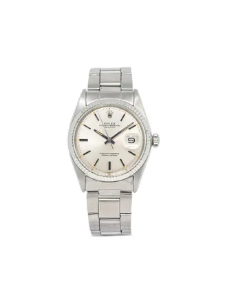 Rolex montre Datejust 36 mm pre-owned - Argent