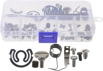 Cabilock N&auml;hmaschinenzubeh&ouml;r mit Reparaturschraubensatz Greiferschraube Miniaturschrauben Nadelklemmschraube Overlock-Schraube Spulenkapselfeder f&uuml;r N&auml;hmaschin