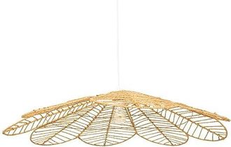 Atmosphera Atmosphera - Suspension Folk - Abat-jour en Papier D98cm - Ampoule Non Incluse E27 40W - Luminaire pour Salon, Bureau, Chambre, Cuisine