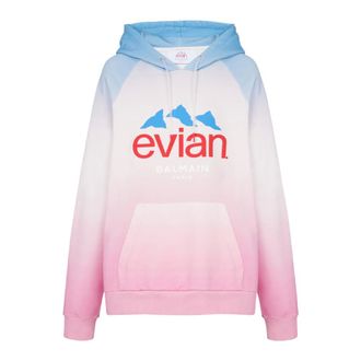 Balmain Femme, Sweatshirts et sweats &agrave; capuche, Multicolore, Taille: 38 FR Sweat degrade - x Evian