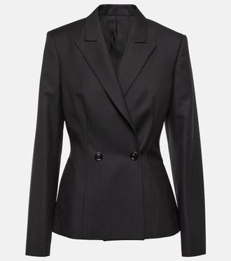 Alaia Alaïa Blazer aus Woll-Gabardine