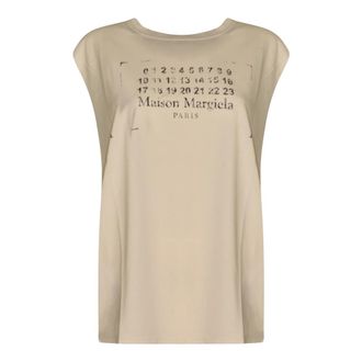 Maison Margiela Damen, Oberteile, Beige, SGr&ouml;&szlig;e