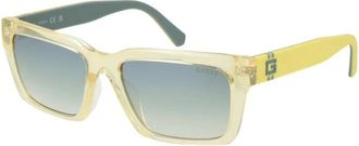 Guess Homme, Accessoires, Gris, Taille: ONE Size Stainless Steel Lunettes de soleil