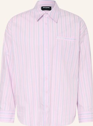 Worst Behavior Wrstbhvr Oversized-Hemd Tavi Comfort Fit pink