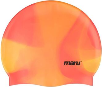 Maru Unisex A4029 Badekappe, Orange Shades, Einheitsgr&ouml;&szlig;e