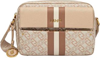 Liu Jo Sac bandouli&egrave;re moyen avec poche - Femme - Sacs - Beige - Taille: ONE Size