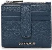 Coccinelle Femme, Accessoires, Bleu, Taille: ONE Size Metallic Soft Wallet