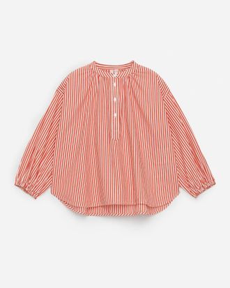 Arket Geraffte Bluse -Mehrfarbig