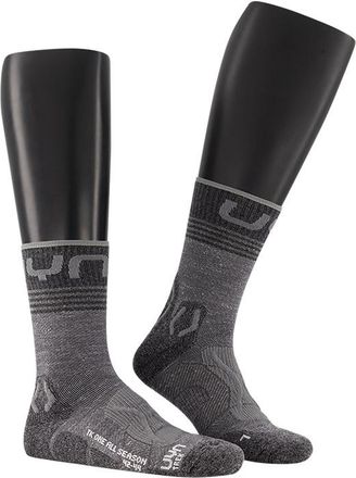 UYN Herren Socken grau Mikrofaser/Funktion