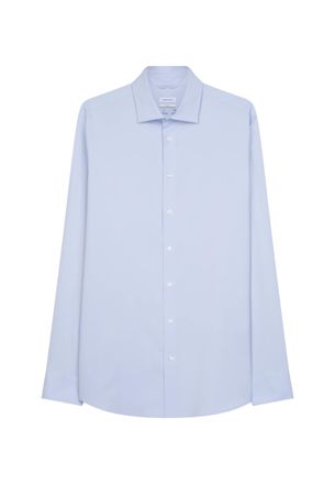 Seidensticker Herren Business-Hemd - Extra Slim Fit - B&uuml;gelfrei - Kent-Kragen - Langarm - Baumwollmischung, Hellblau, 36 EU