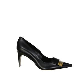 Sergio Rossi Hohe Schuhe - Sr Leather Pumps With Pointed Toe And Heel - Gr. 36 (EU) - in Schwarz - f&uuml;r Damen