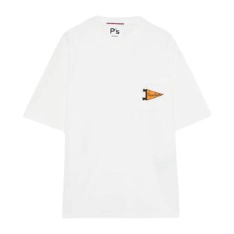 President's T-shirt Over Girocollo - - Tops - Herren - Wei&szlig; - L