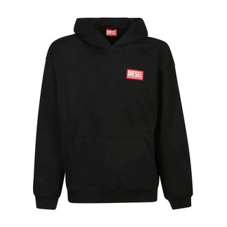 Diesel S-Boxt-Hood-Lab Hoodie - - Sweatshirts & Hoodies - Herren - Schwarzk - S