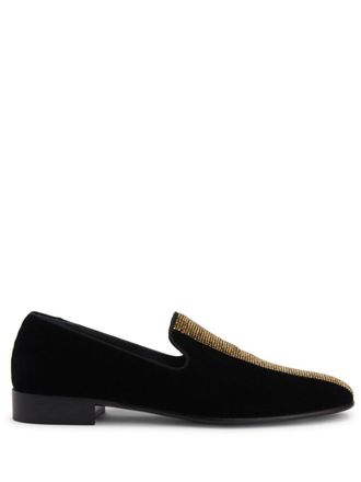 Giuseppe Zanotti mocassins Tuxedo Diamond - Noir