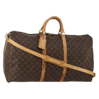 Louis Vuitton Pre-owned Keepall Bandouliere 60 - Femme - Pre-owned - Brun - Taille: ONE Size