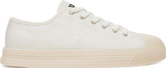 Polo Ralph Lauren Sneakers aus Stoff Polo Ralph Lauren Ayers Low Pp 809971290001 Weiß