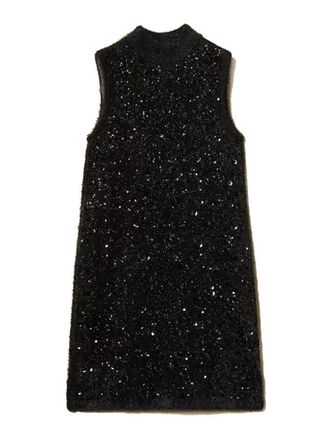 Twinset Robe Courte - Noir