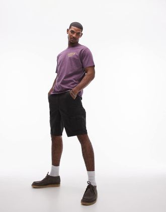 Levi's Carrier - Short cargo en toile - Noir