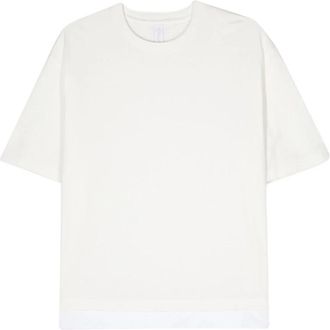 Neil Barrett Homme, Tops, Blanc, Taille: L My70266A-Y7521 749N T-Shirt