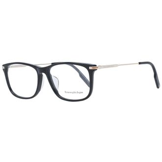 Ermenegildo Zegna unisex, Accessoires, Noir, Taille: ONE Size Montures Optiques Homme Noires Style Rectangle