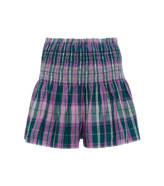Isabel Marant Short Bayowel en coton à carreaux