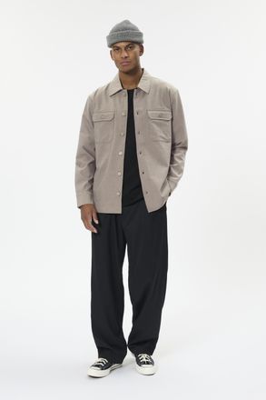 Matinique Overshirts MAdamo Overshirts Gerade Passform grey