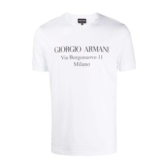 Giorgio Armani Herren, Oberteile, Wei&szlig;, XLGr&ouml;&szlig;e