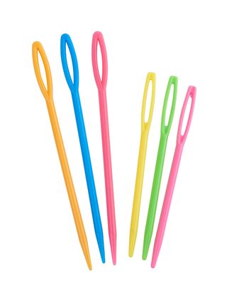 VBS Mehrfarbig Stumpf Stopfnadel, 6 St&uuml;ck, Handnadel, N&auml;hen, Stahl, N&auml;hzeug