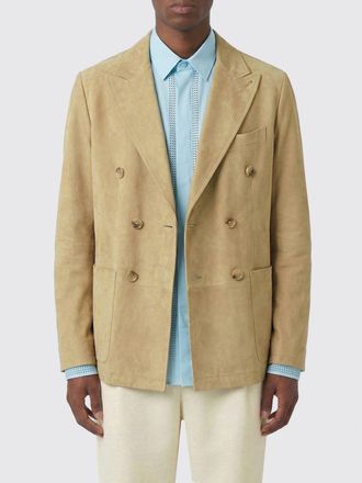 Canali Zweireihiger Blazer aus Wildleder