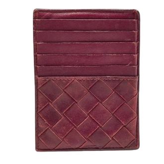 Bottega Veneta Pre-owned Intrecciato Kartenetui - - Pre-owned - Damen - Rot - ONE SIZE