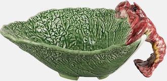 Bordallo Pinheiro Salatschüssel Cabbage With Lobsters