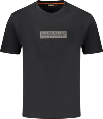 Napapijri Homme, Tops, Noir, Taille: M T-shirt &agrave; manches courtes