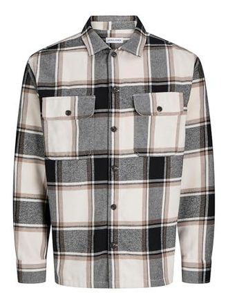 Jack & Jones Jjecharge Surv&ecirc;tement Ls Sn Pls - Grande Taille, Vaisselle, 4XL