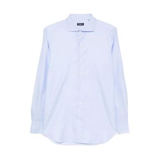 Finamore Napoli Hemd - - Shirts - Herren - Blau - 2XL